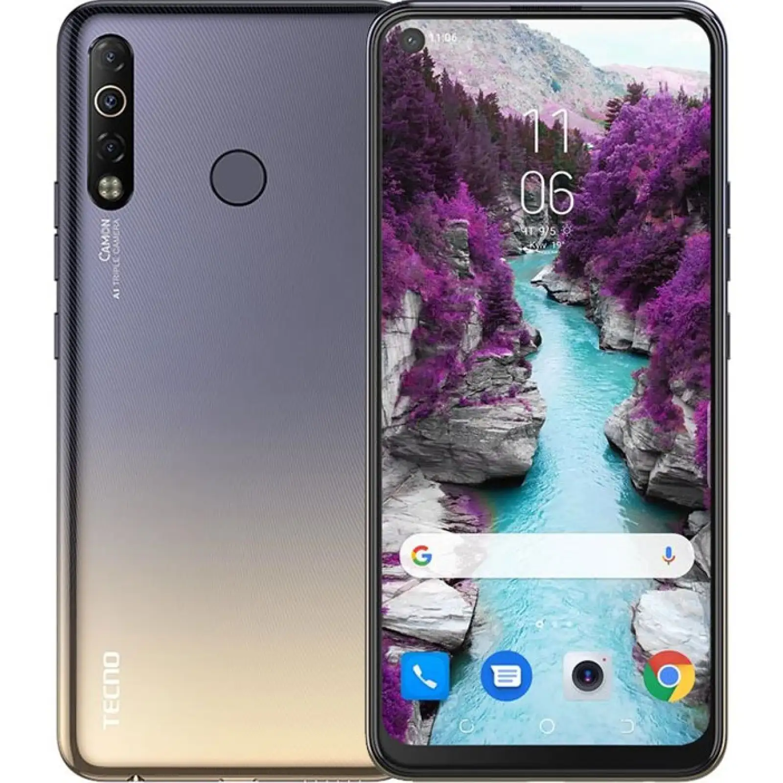 Смартфон Tecno Camon 12 Air (CC6) 3/32Gb Dual Sim Alpenglow Gold UA ...