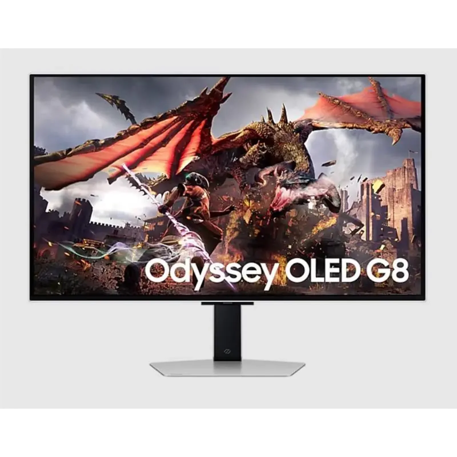 Монітор Samsung 32" Odyssey G80SD HDMI, DP, USB, Bluetooth, OLED, 3840x2160, 240Hz, 0.3ms, G ...