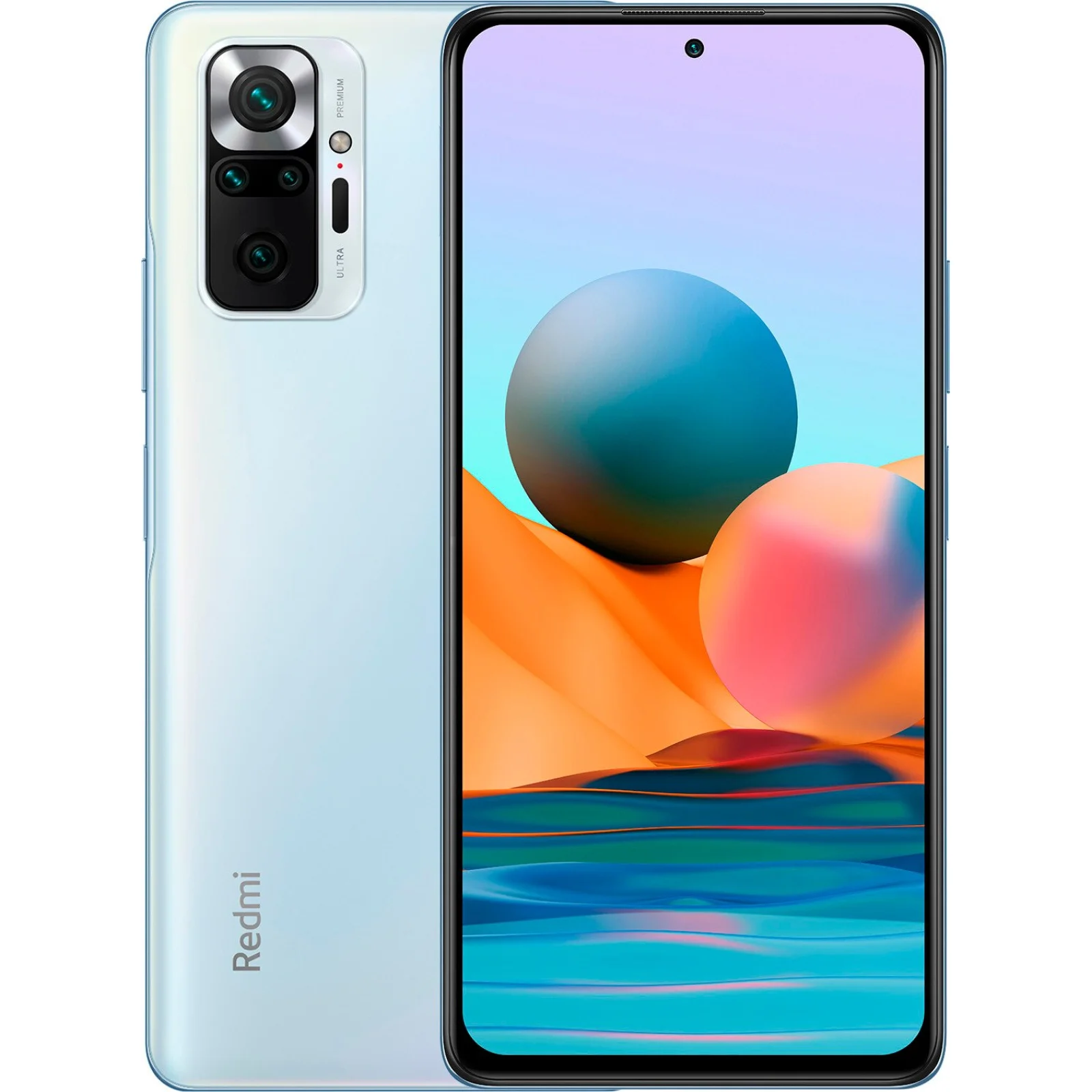 Смартфон Xiaomi Redmi Note 10 Pro 6/64GB Glacier Blue (no NFC) EU